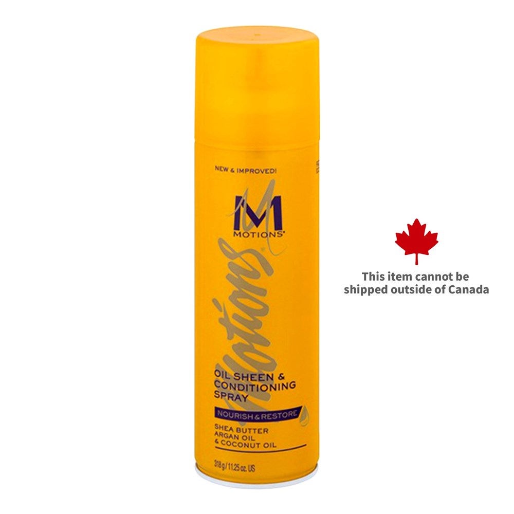 MOTIONS Oil Sheen & Conditioning Spray – Walker's Finest Beauty Supply