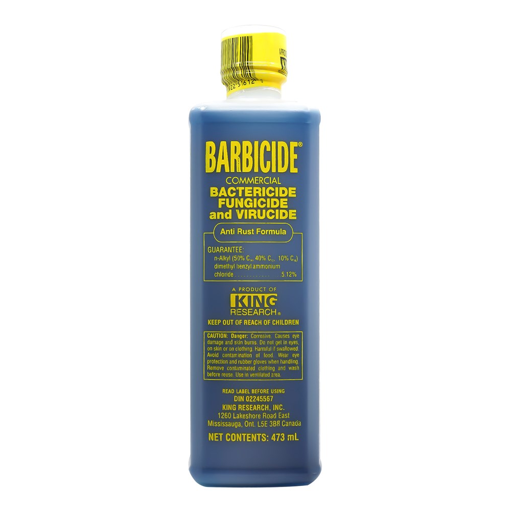 BARBICIDE Disinfectant Solutions 16oz – Walker's Finest Beauty Supply